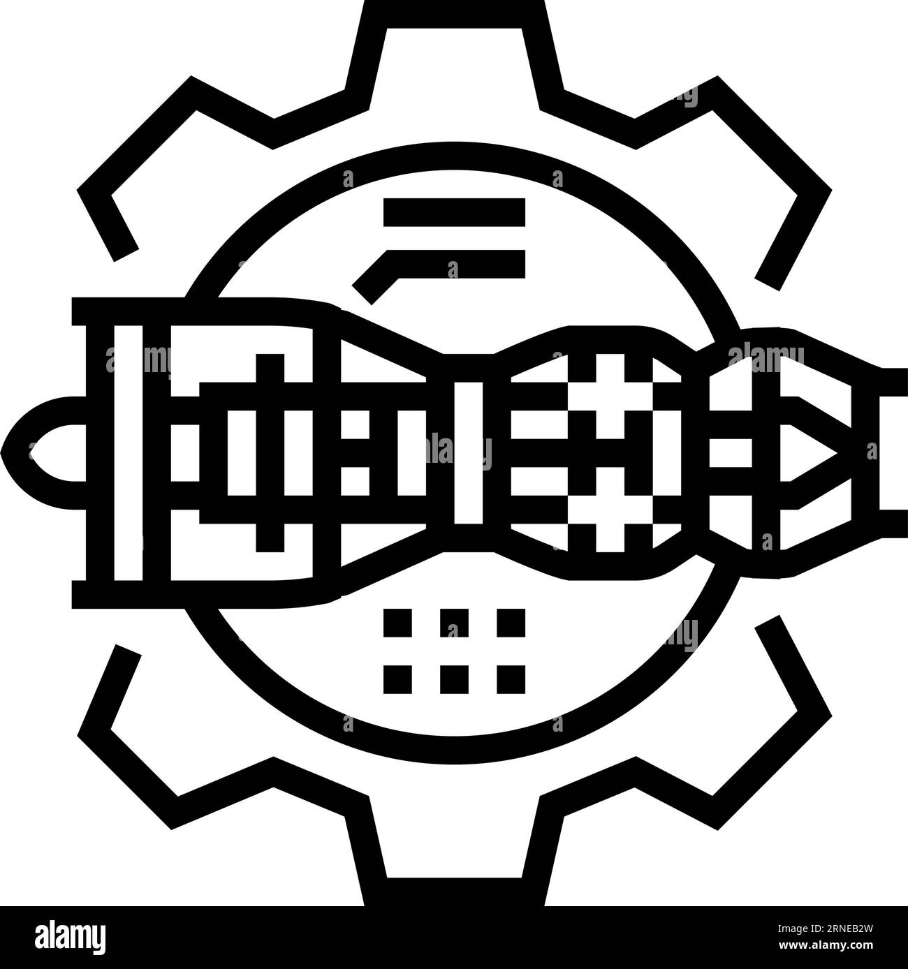 Factory worker aerospace industry Stock Vector Images - Alamy