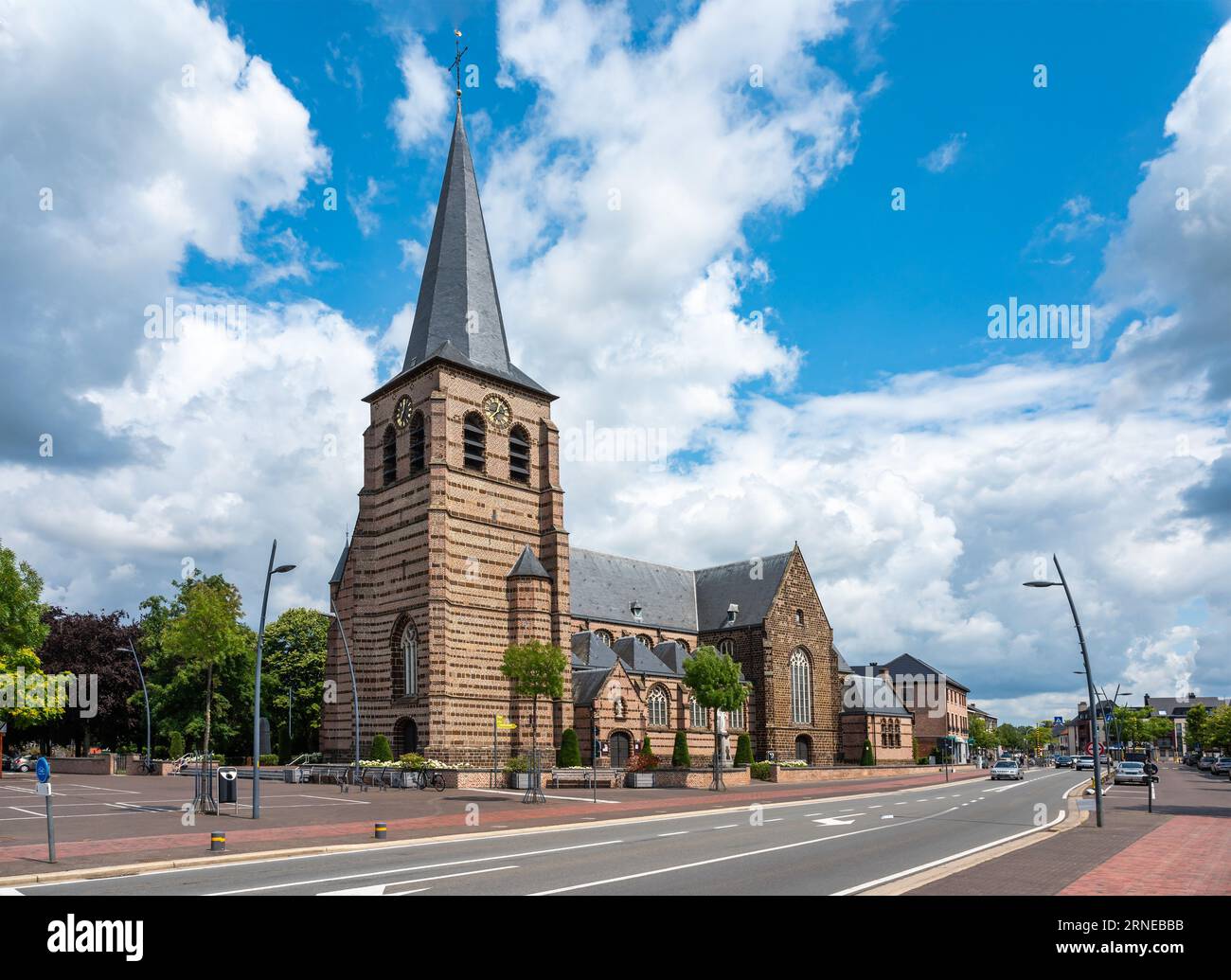 Herselt, Flanders, Belgium, July 14, 2023 - Catholic Saint Servatius ...