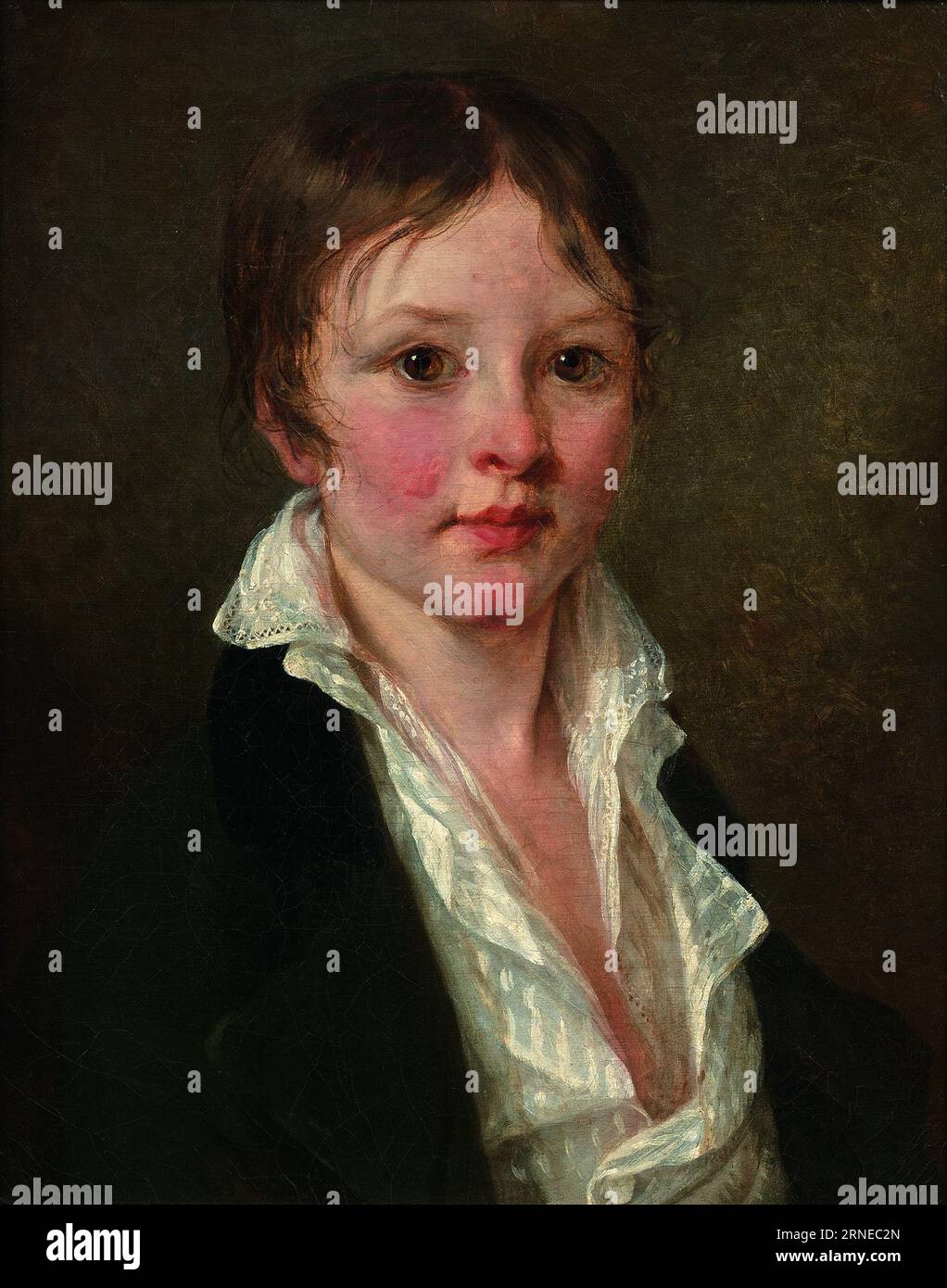 Portrait of a young boy End of 18th century of early 19th century by ...