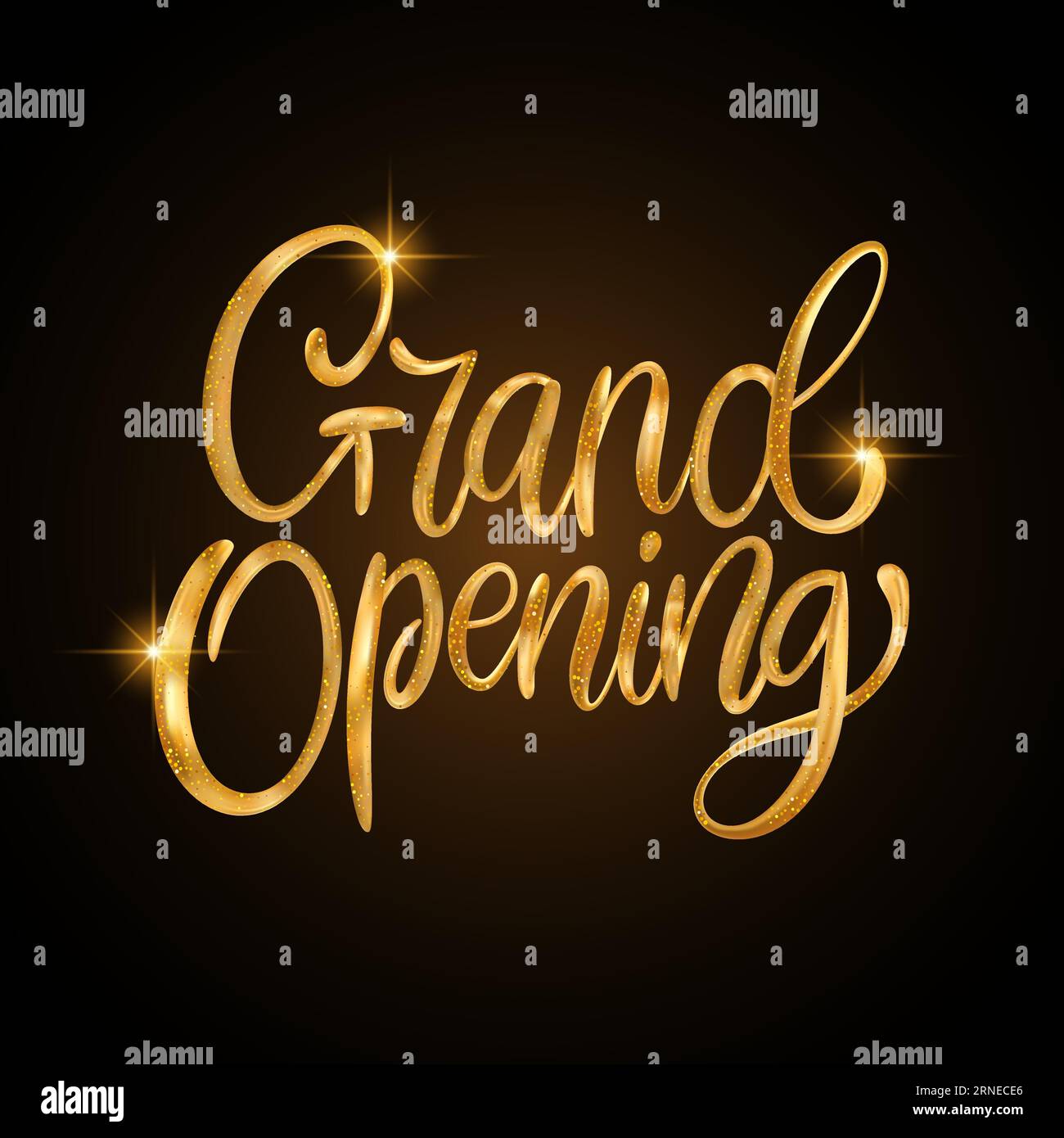 Opening soon greeting text sparkle hi-res stock photography and images ...