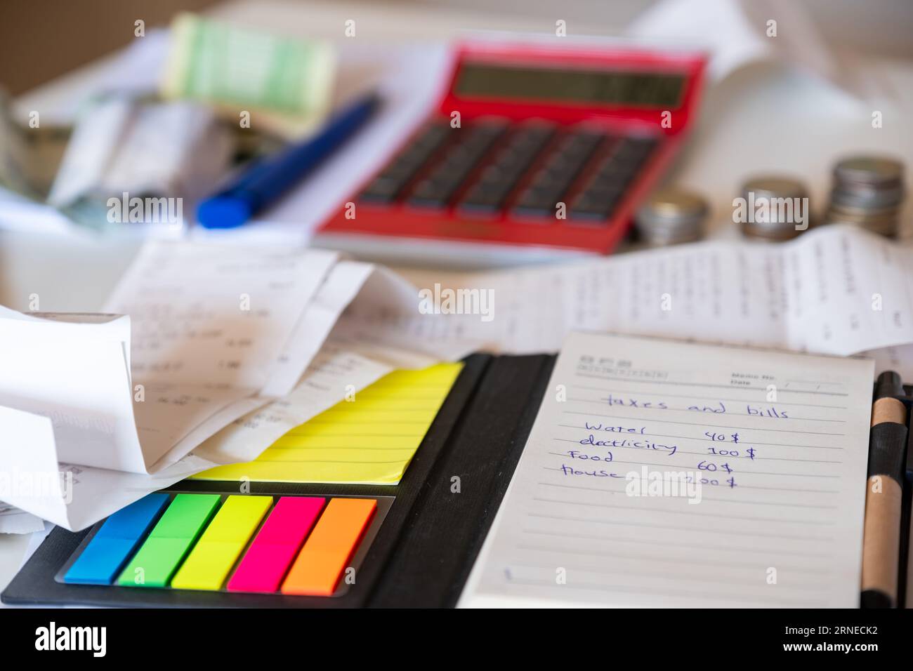 Money paperwork hi-res stock photography and images - Alamy