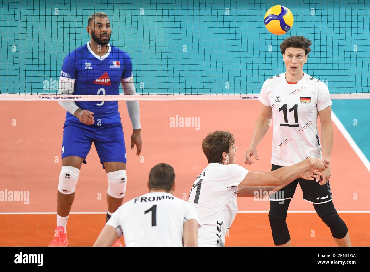 Lukas Kampa, Christian Fromm, Tobias Krick (Germany), Earvin Ngapeth ...