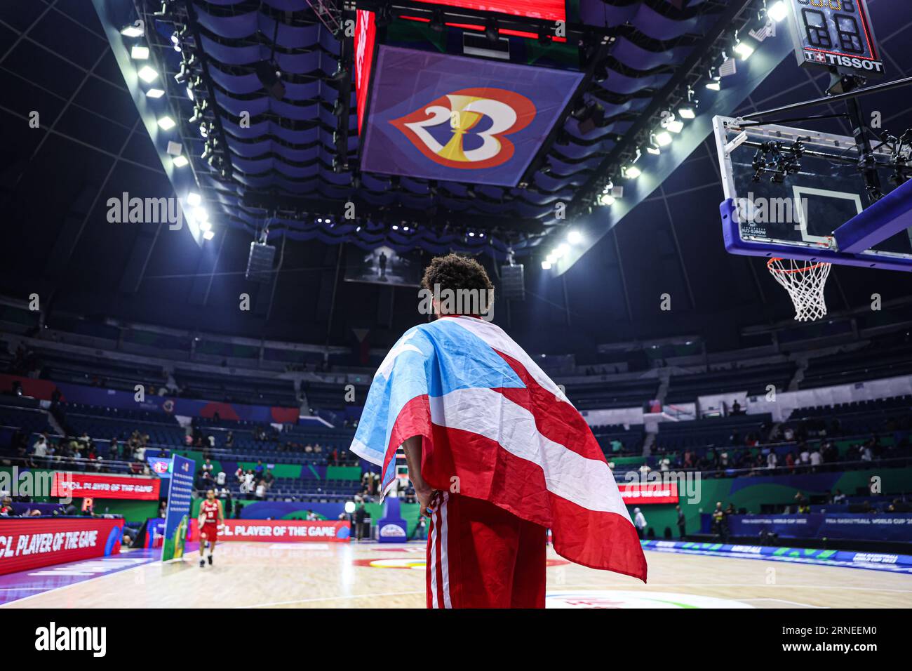 Manila, Philippines. 1st Sep, 2023. George Conditt of Puerto Rico waits ...