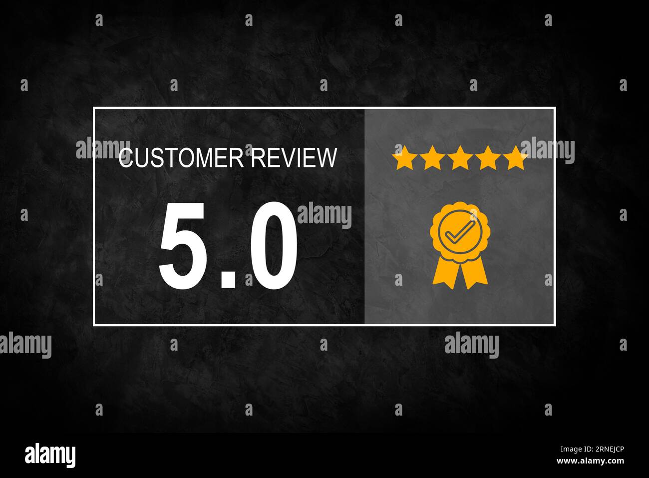 5 stars rating with wall background vector template. Suitable for ...