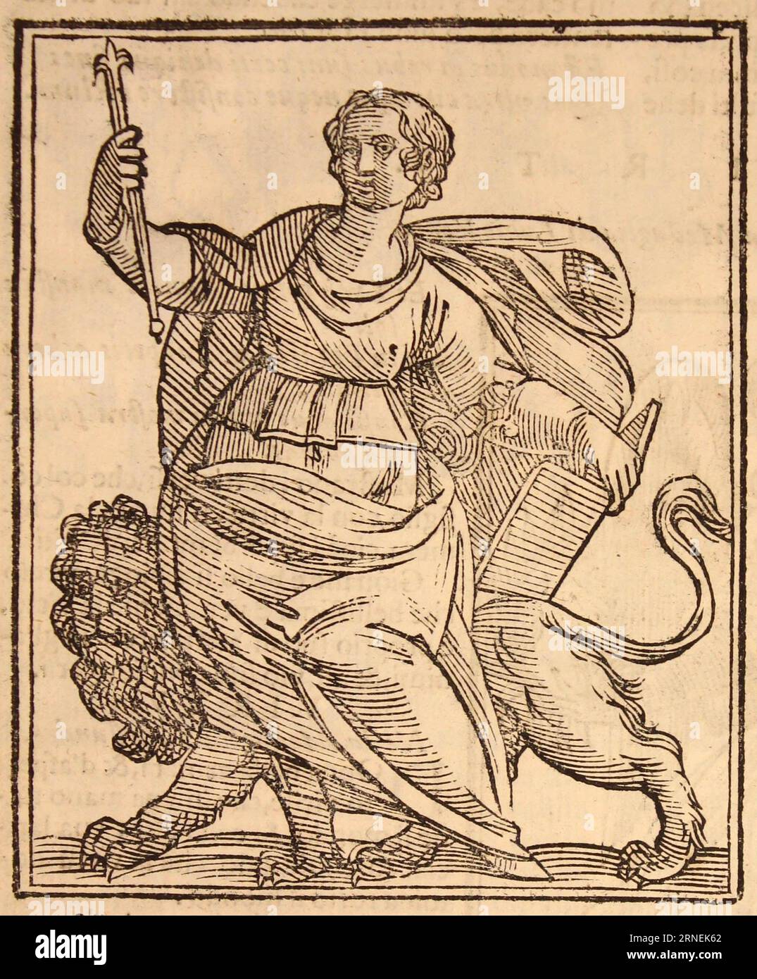 Iconology by Cesare Ripa, 1669 Stock Photo - Alamy