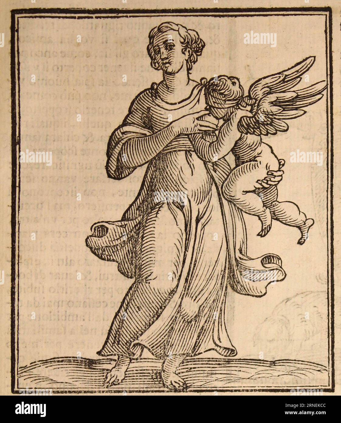 Iconology by Cesare Ripa, 1669 Stock Photo - Alamy