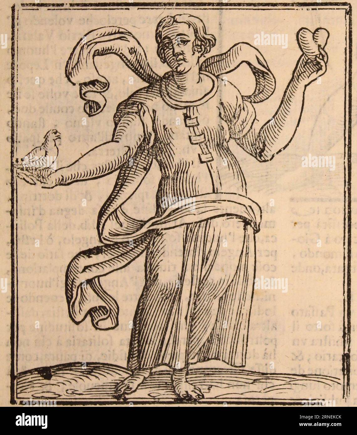 Iconology by Cesare Ripa, 1669 Stock Photo - Alamy