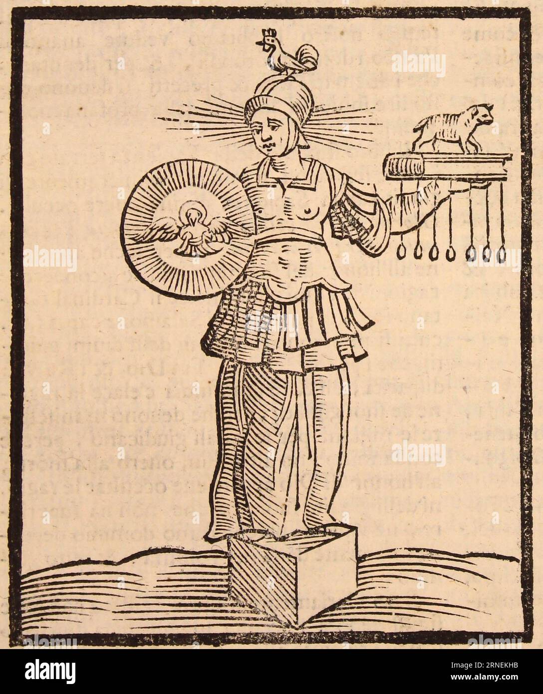 Iconology by Cesare Ripa, 1669 Stock Photo - Alamy