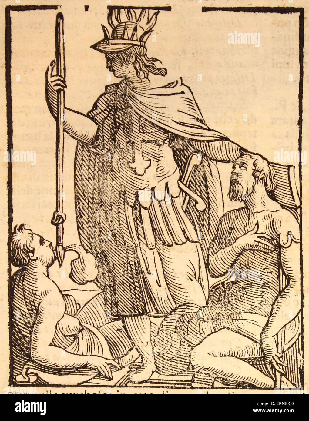 Iconology by Cesare Ripa, 1669 Stock Photo - Alamy