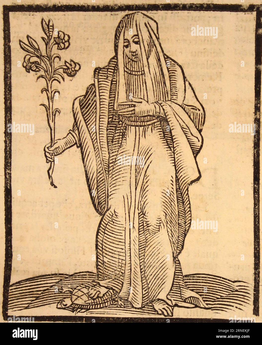 Iconology by Cesare Ripa, 1669 Stock Photo - Alamy