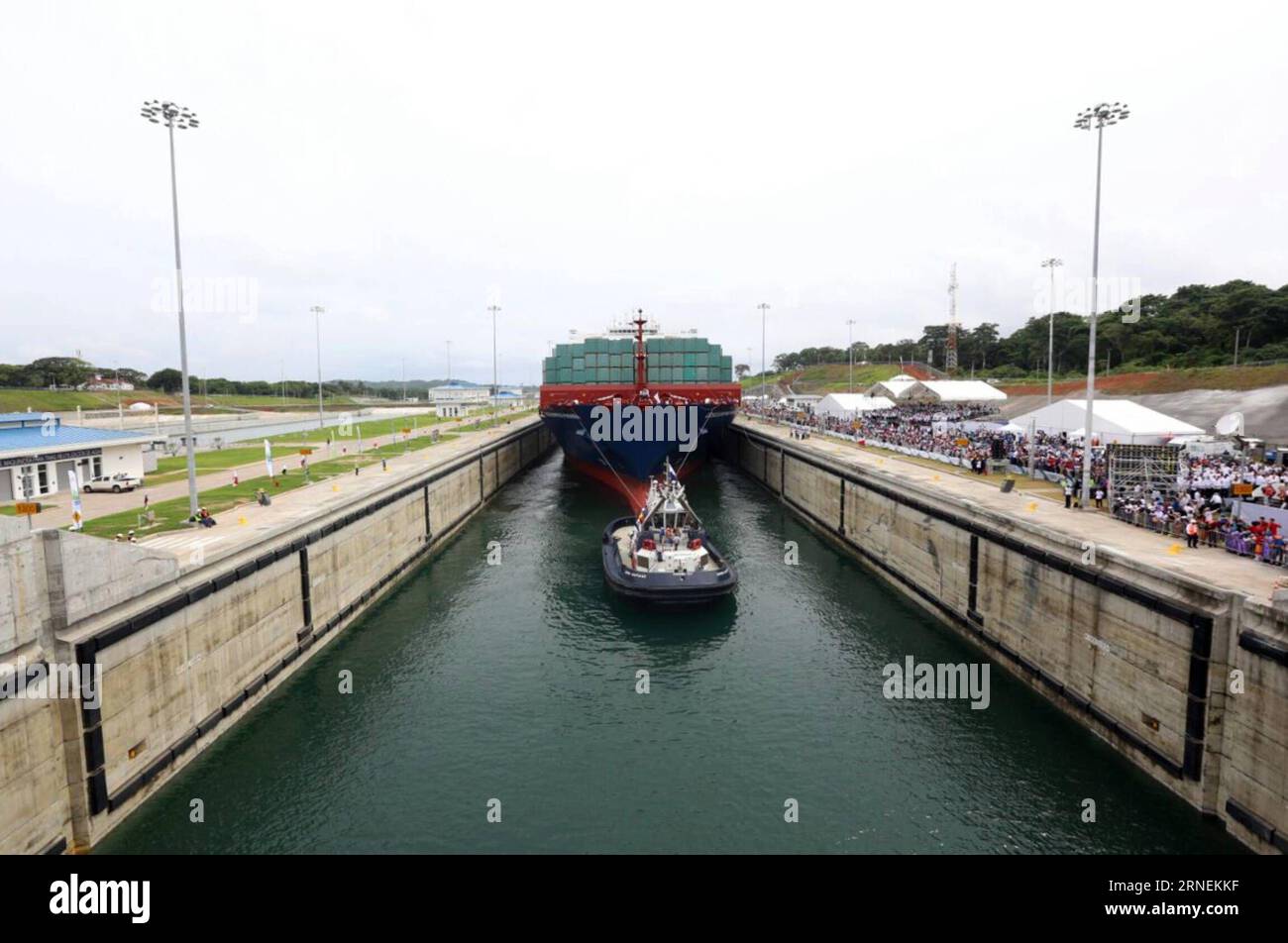 COLON, June 26, 2016 -- Photo downloaded from the website of Panama s ...