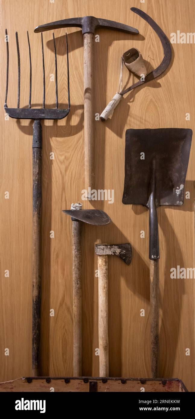 Implements tools farming hi-res stock photography and images - Alamy