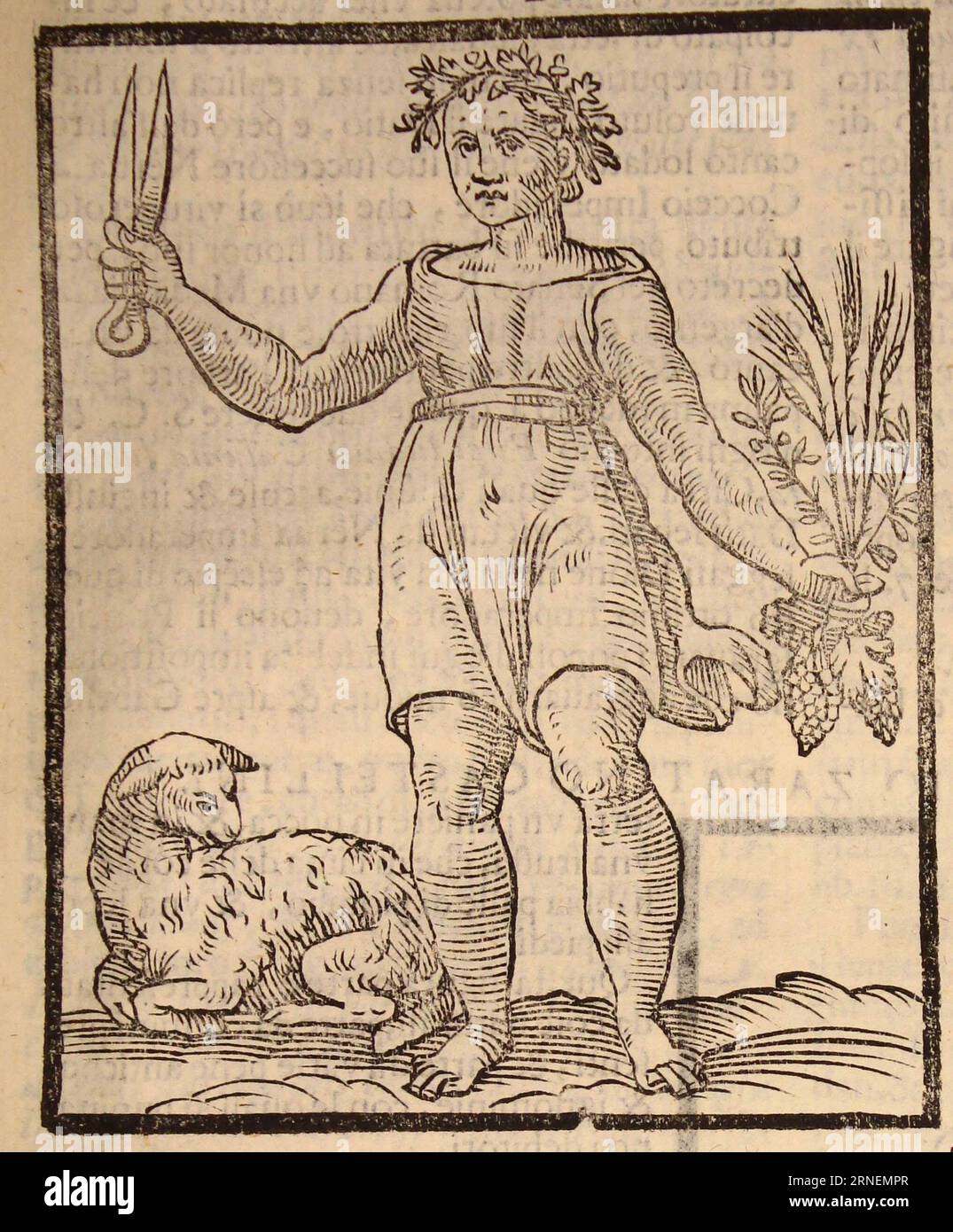 Iconology by Cesare Ripa, 1669 Stock Photo - Alamy