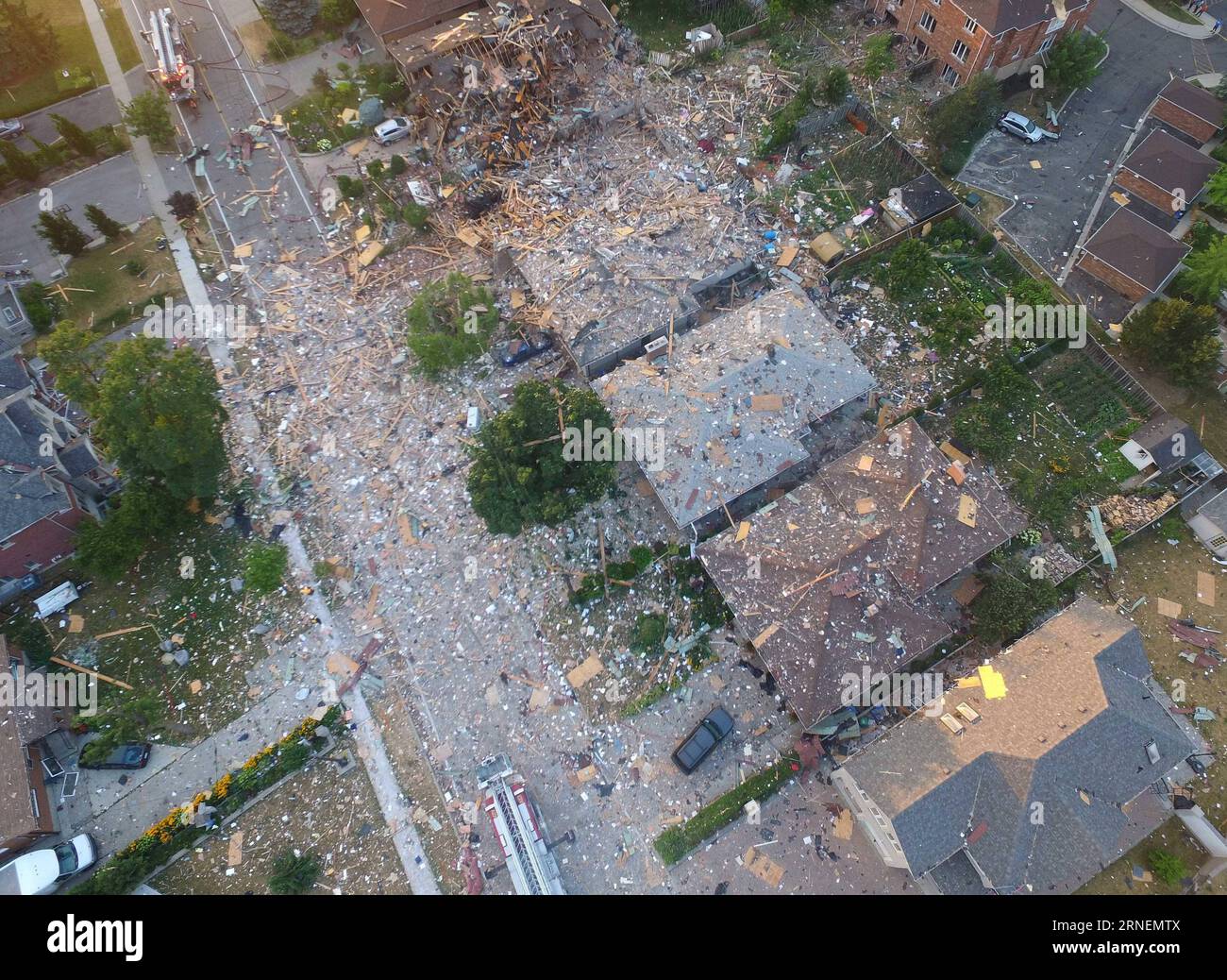 That was destroyed in an explosion hi-res stock photography and images ...