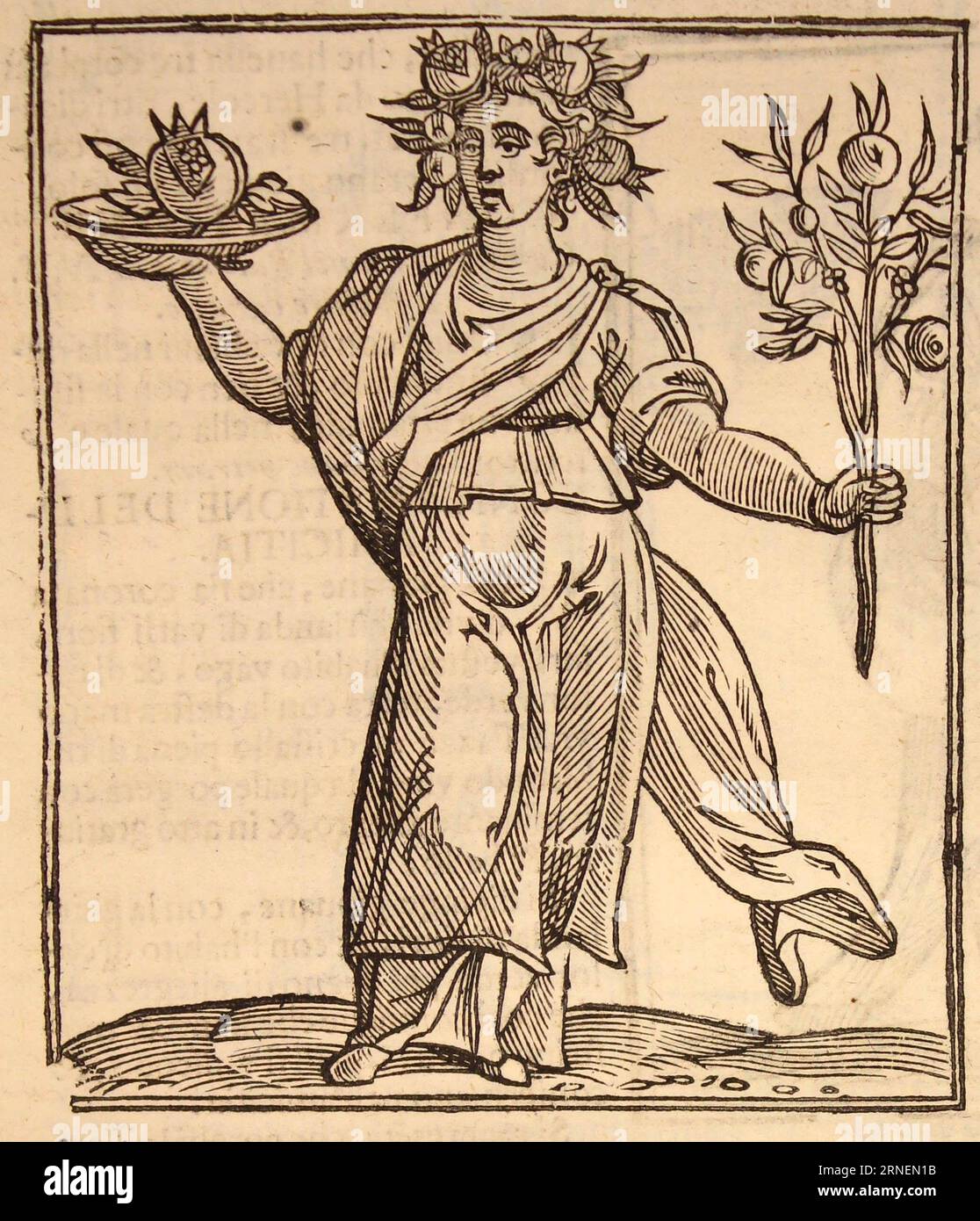 Iconology by Cesare Ripa, 1669 Stock Photo - Alamy