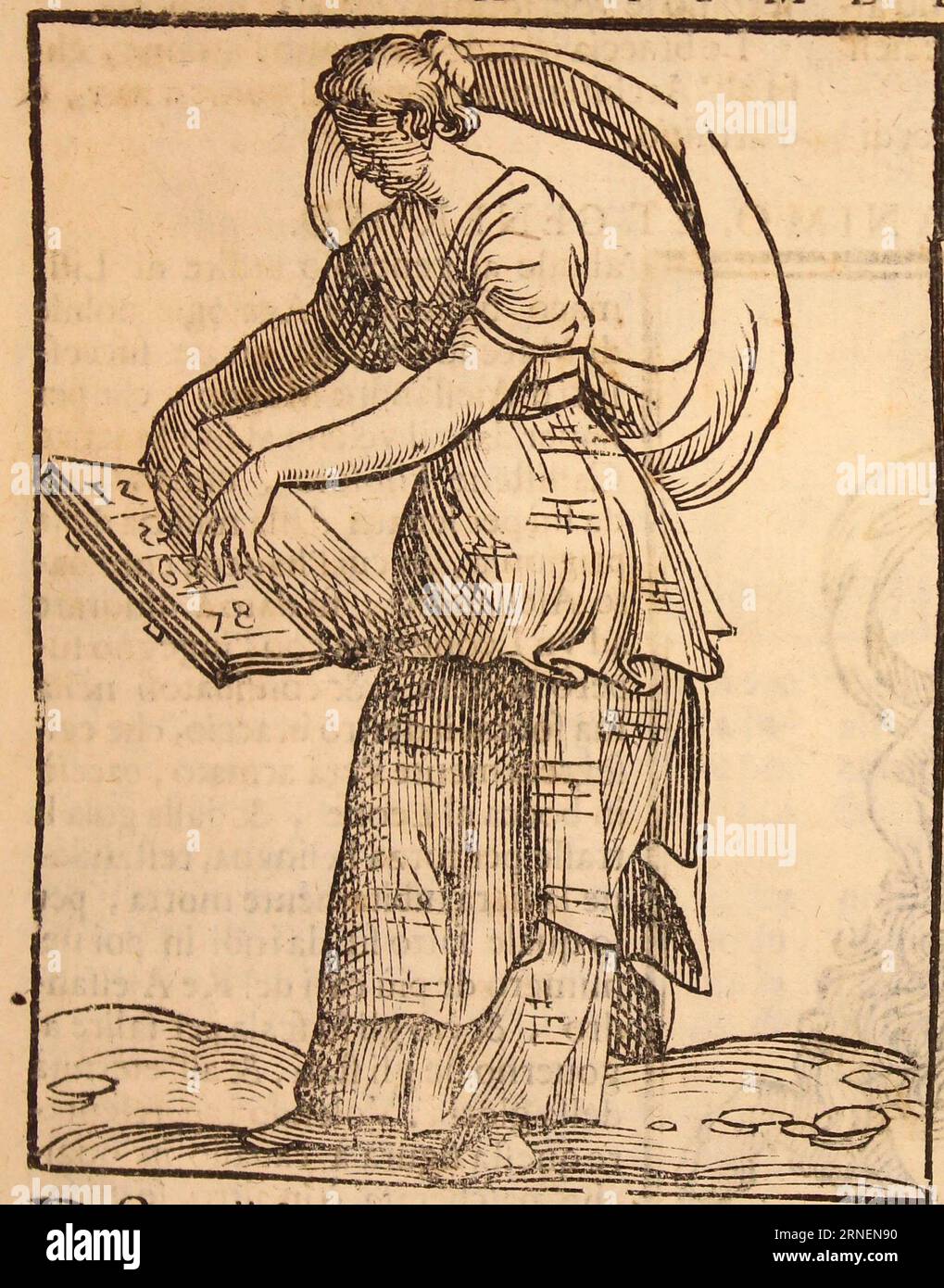 Iconology by Cesare Ripa, 1669 Stock Photo - Alamy