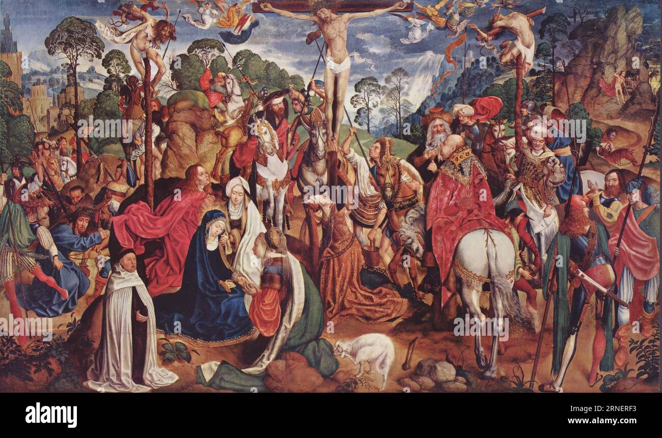 Aachener Altar between circa 1515 and circa 1520 by Master of the Aachen Altar Stock Photo - Alamy