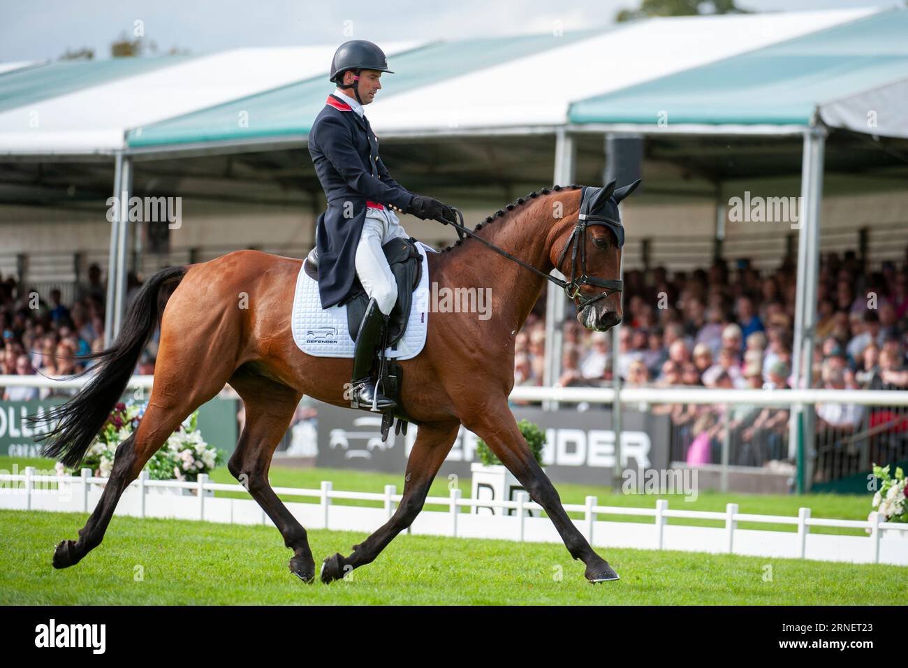 Stamford, UK. 1st Sep, 2023. Harry Meade riding Tenareze representing ...