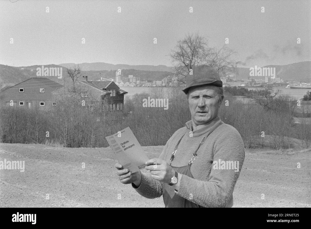 Actual 19 - 1974: Hydro wants to build hereOn the farm Rafnes and the ...