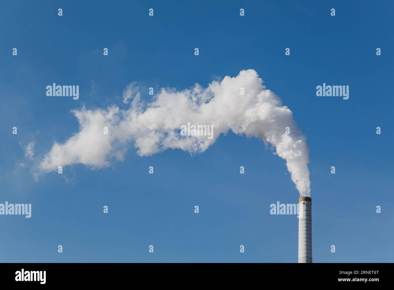 smoke get out of industrial chimney is a symbol for climate change and ...
