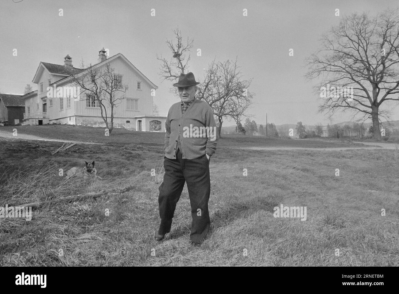90 year old man Black and White Stock Photos & Images - Alamy