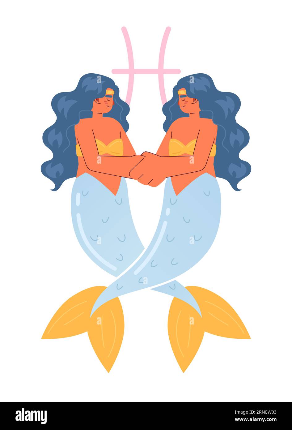 Tails entwining hi-res stock photography and images - Alamy