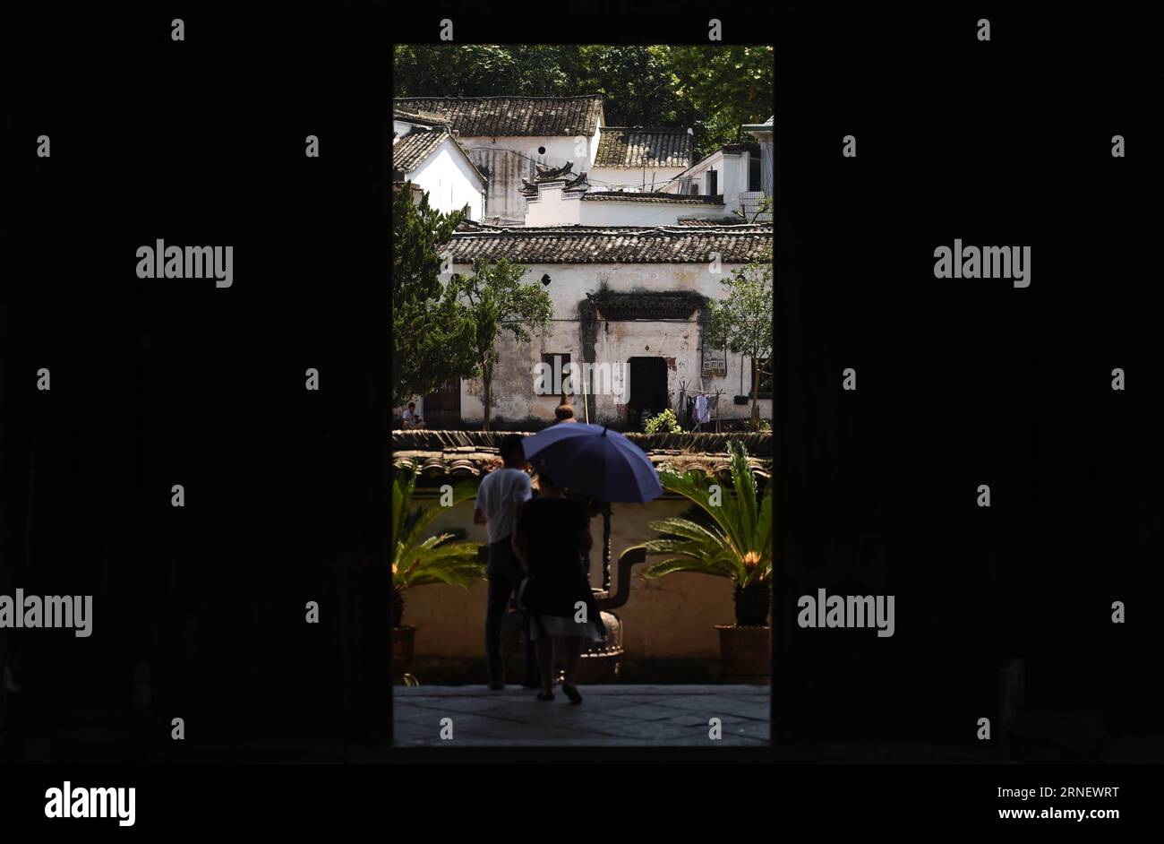 Tourists visit Zhuge Village in Lanxi City, east China s Zhejiang ...