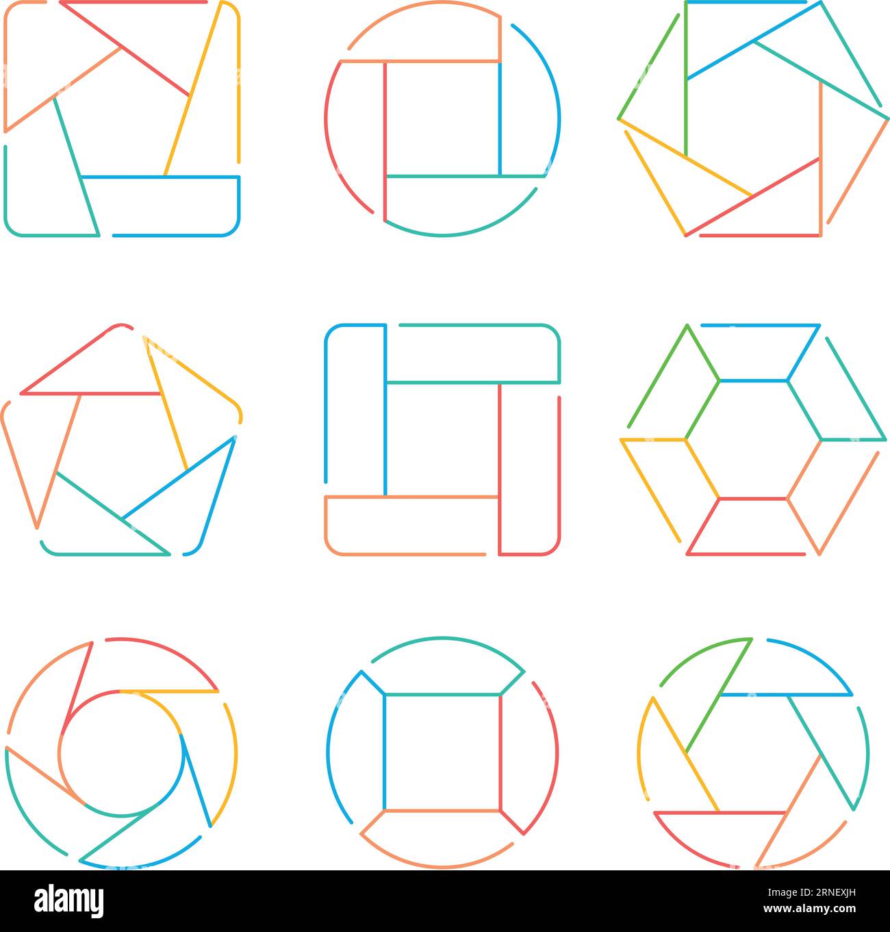 Chart shapes hi-res stock photography and images - Alamy