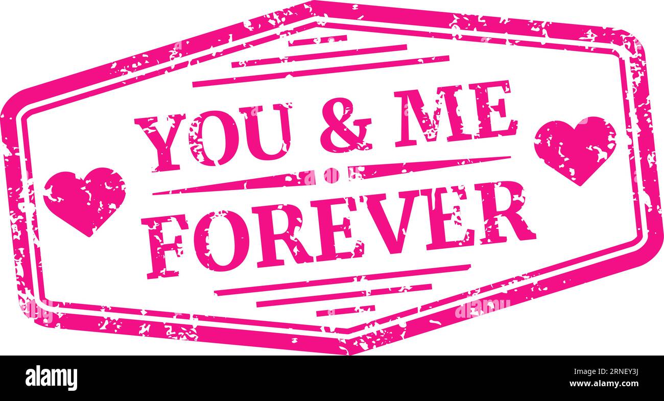 Romantic mail stamp retro Cut Out Stock Images & Pictures - Alamy