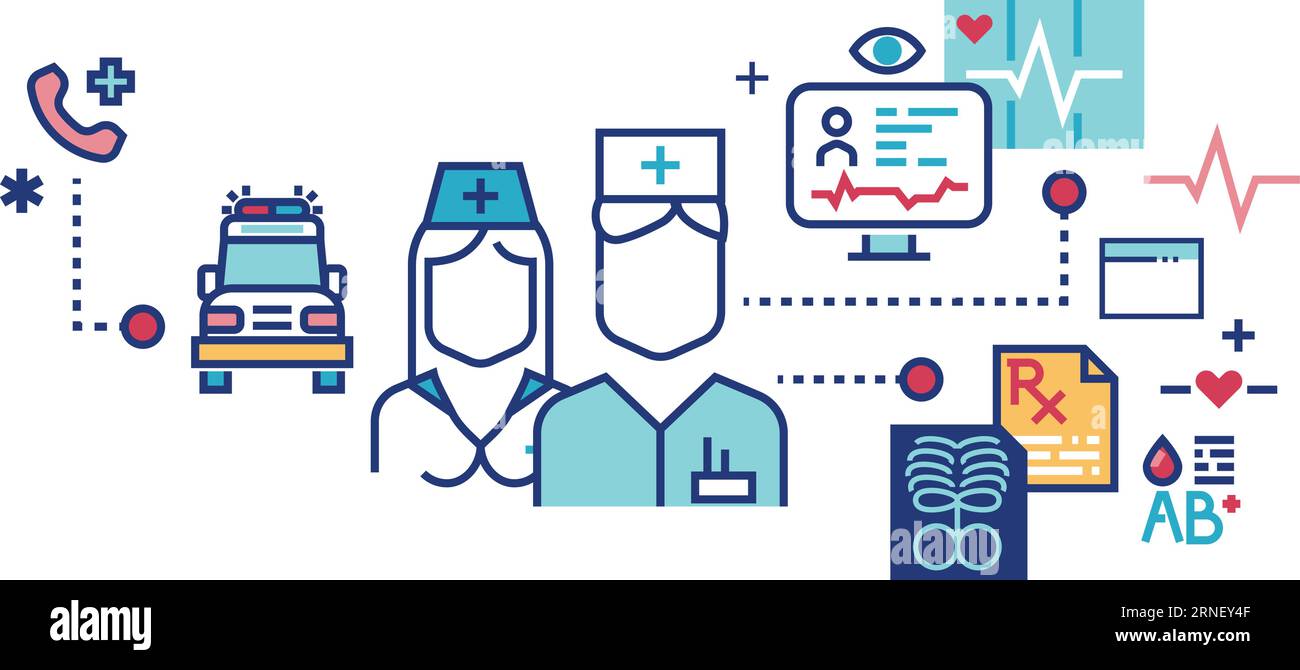 Frontline worker technology Cut Out Stock Images & Pictures - Alamy