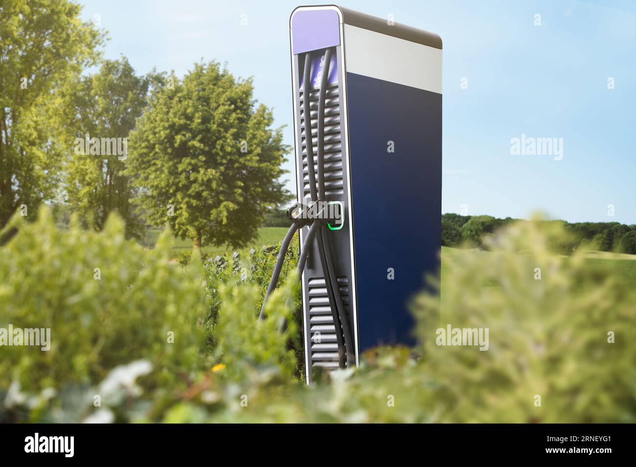 electric fuel charge station for plug in e mobility cars to get power ...