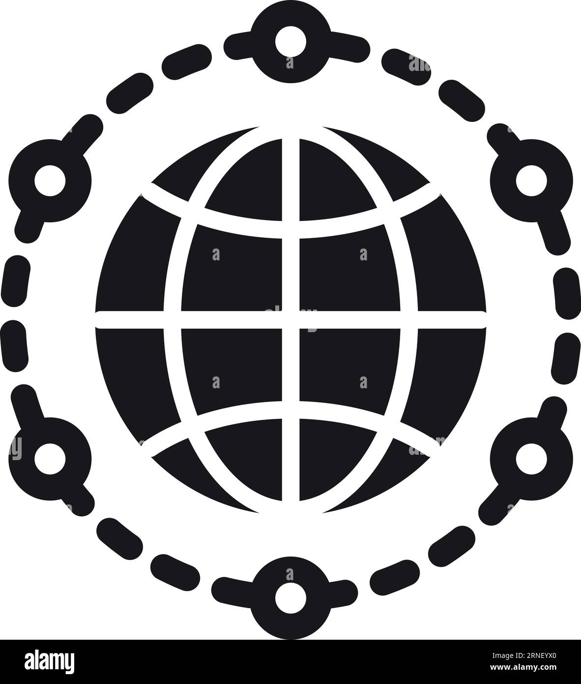 Global map Stock Vector Images - Alamy