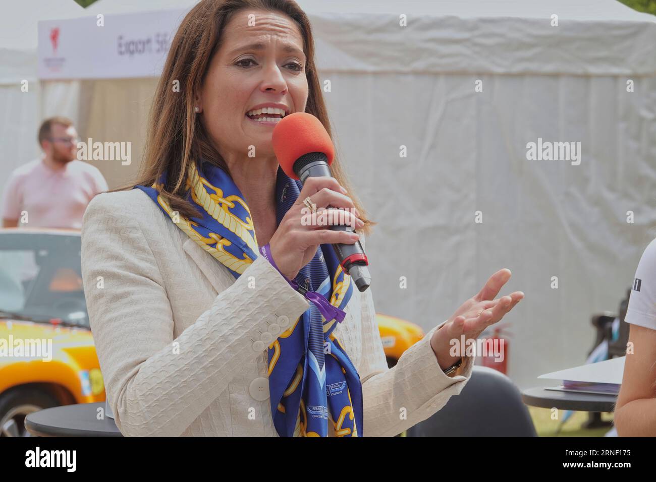 Hampton Court, Surrey, UK. 1st Sep, 2023. Scenes on the first day of ...