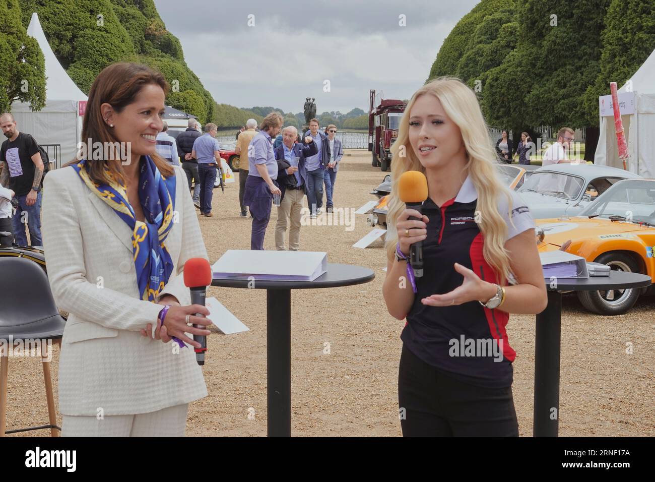 Hampton Court, Surrey, UK. 1st Sep, 2023. Scenes on the first day of ...