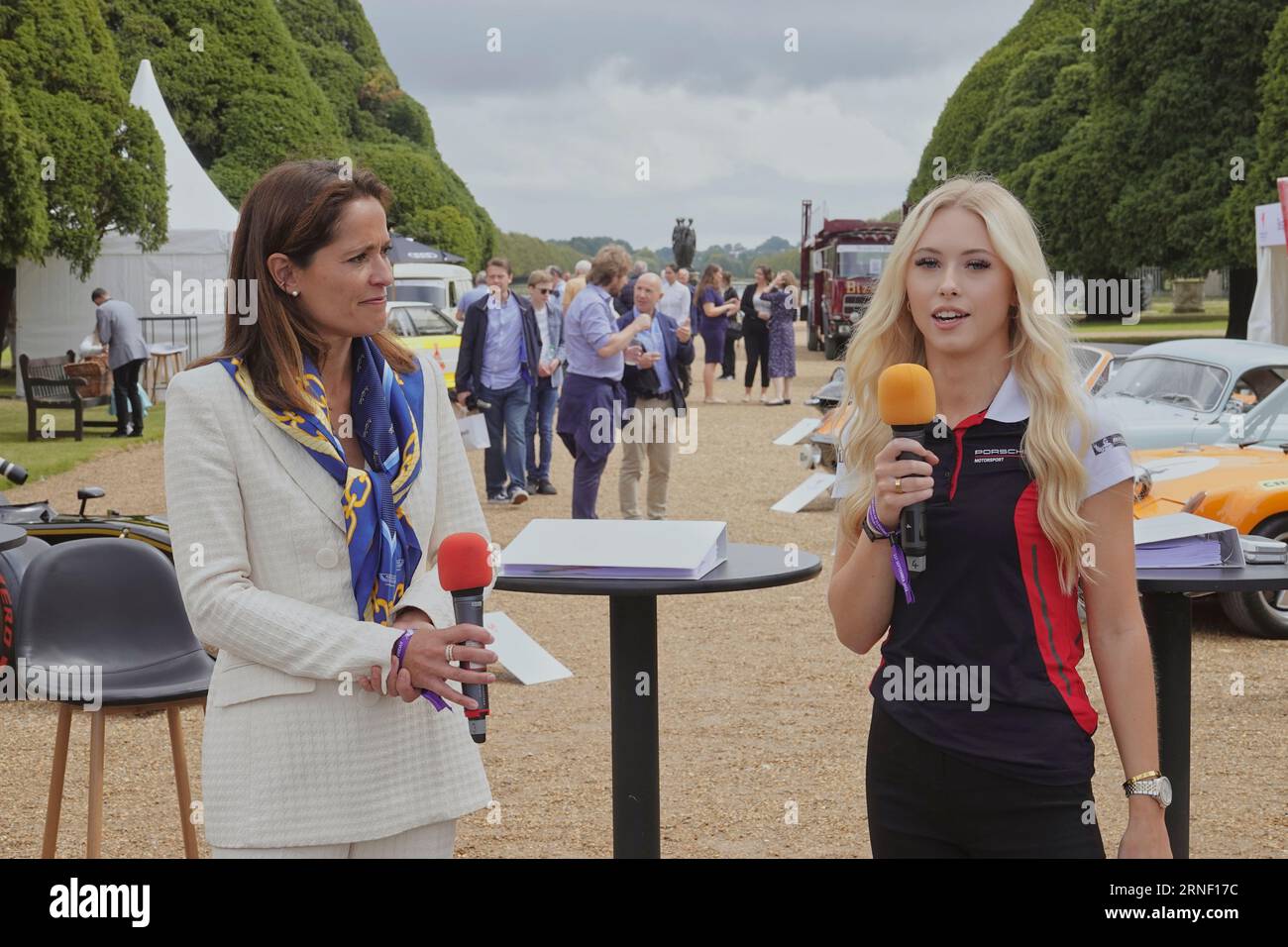 Hampton Court, Surrey, UK. 1st Sep, 2023. Scenes on the first day of ...