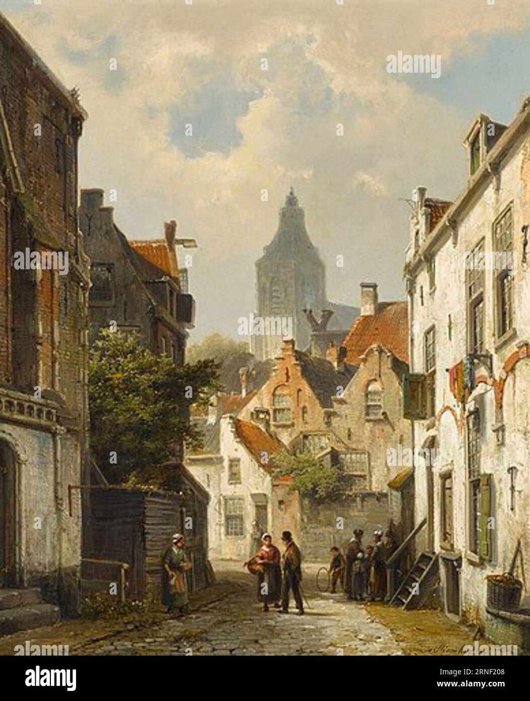 Dutch street scene willem hi-res stock photography and images - Alamy