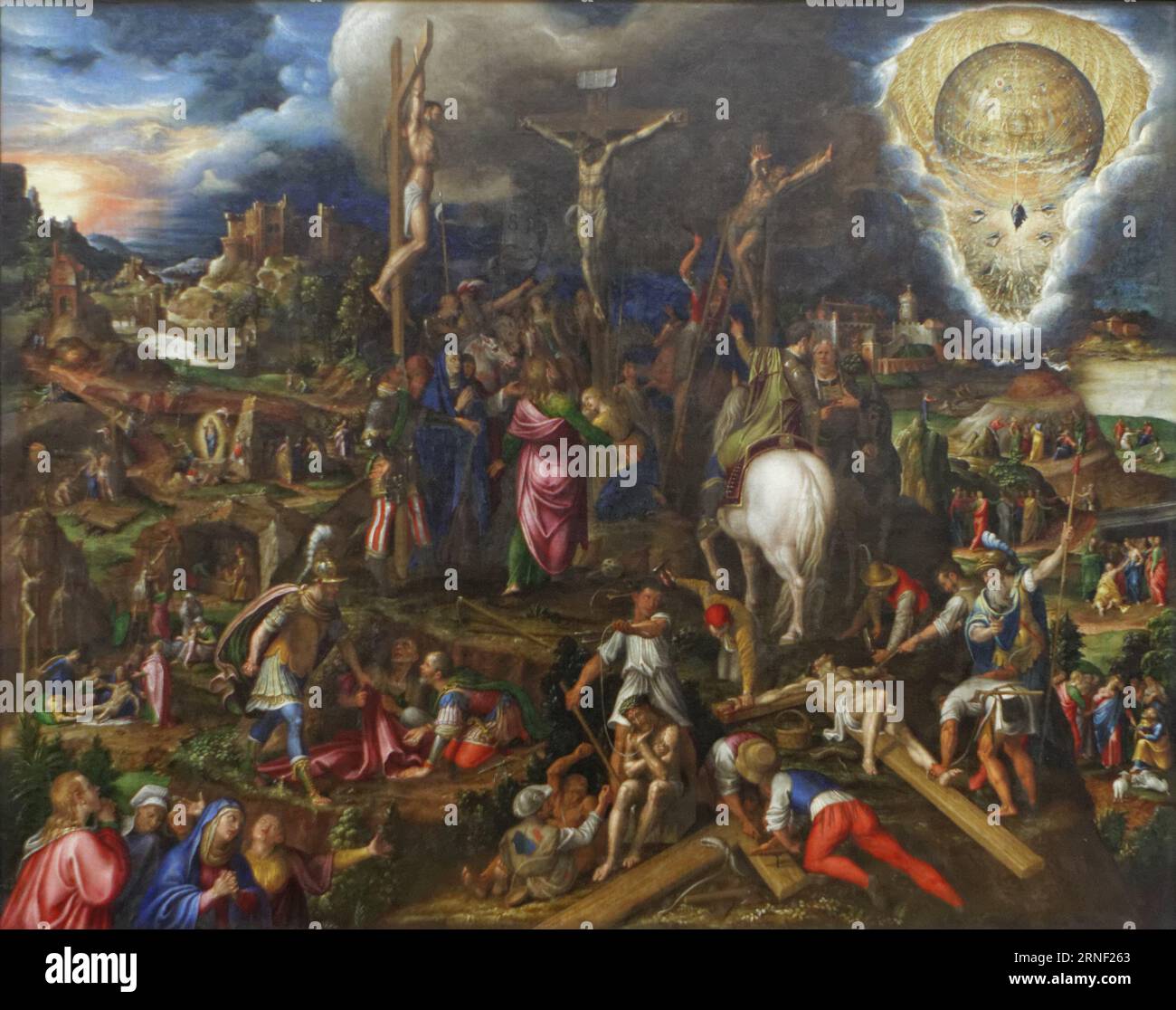 Mysteries of Christ's Passion 1569 by Antonio Campi Stock Photo - Alamy