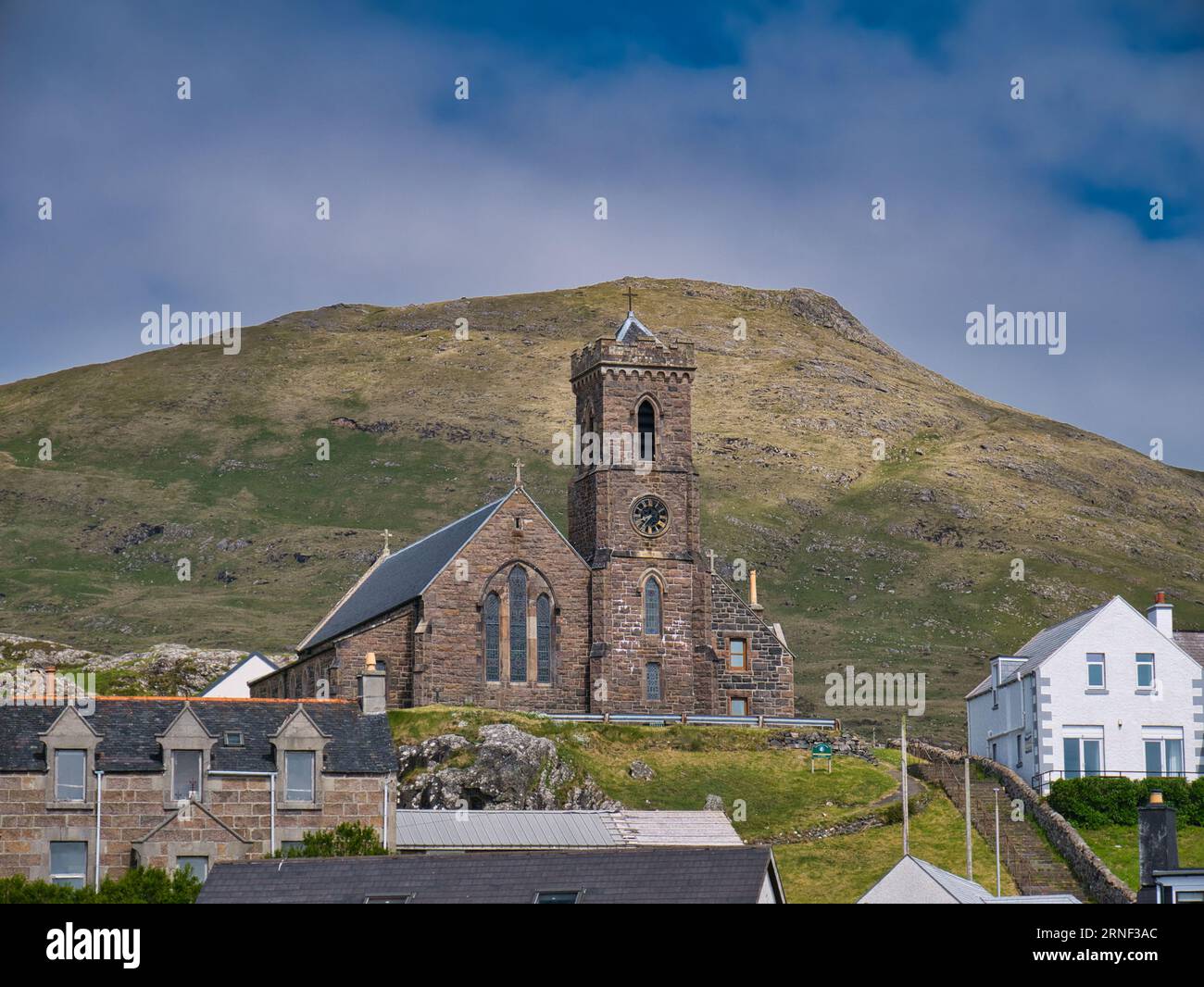 Our Lady, Star of the Sea Catholic Church in Castlebay on the island of ...