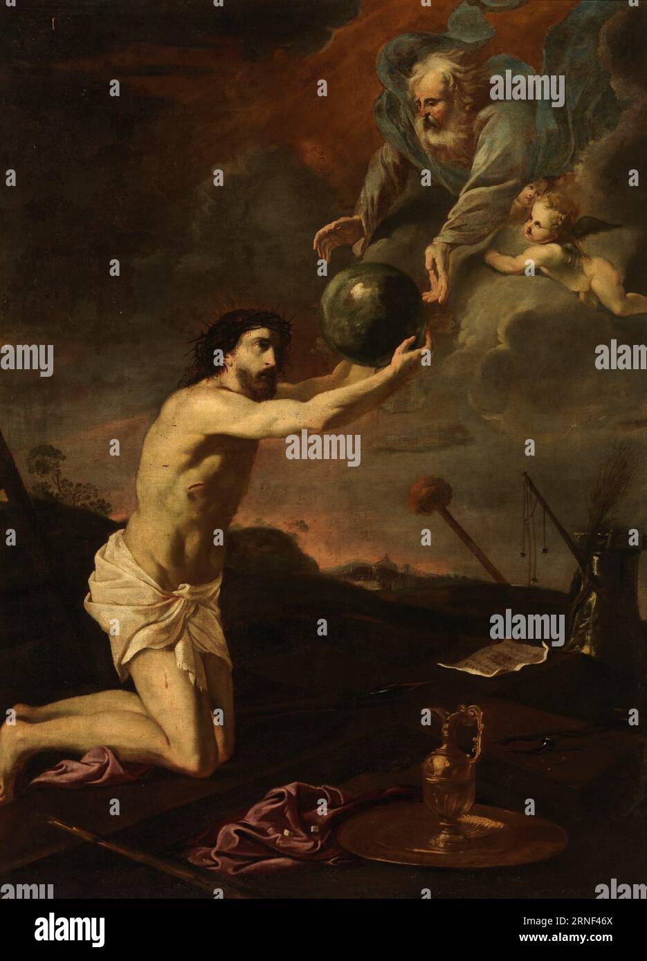 Jesus receiving hi-res stock photography and images - Alamy