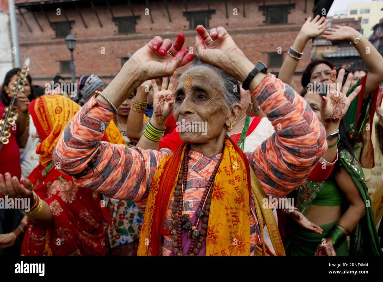 Hindu devotees dance hi-res stock photography and images - Alamy