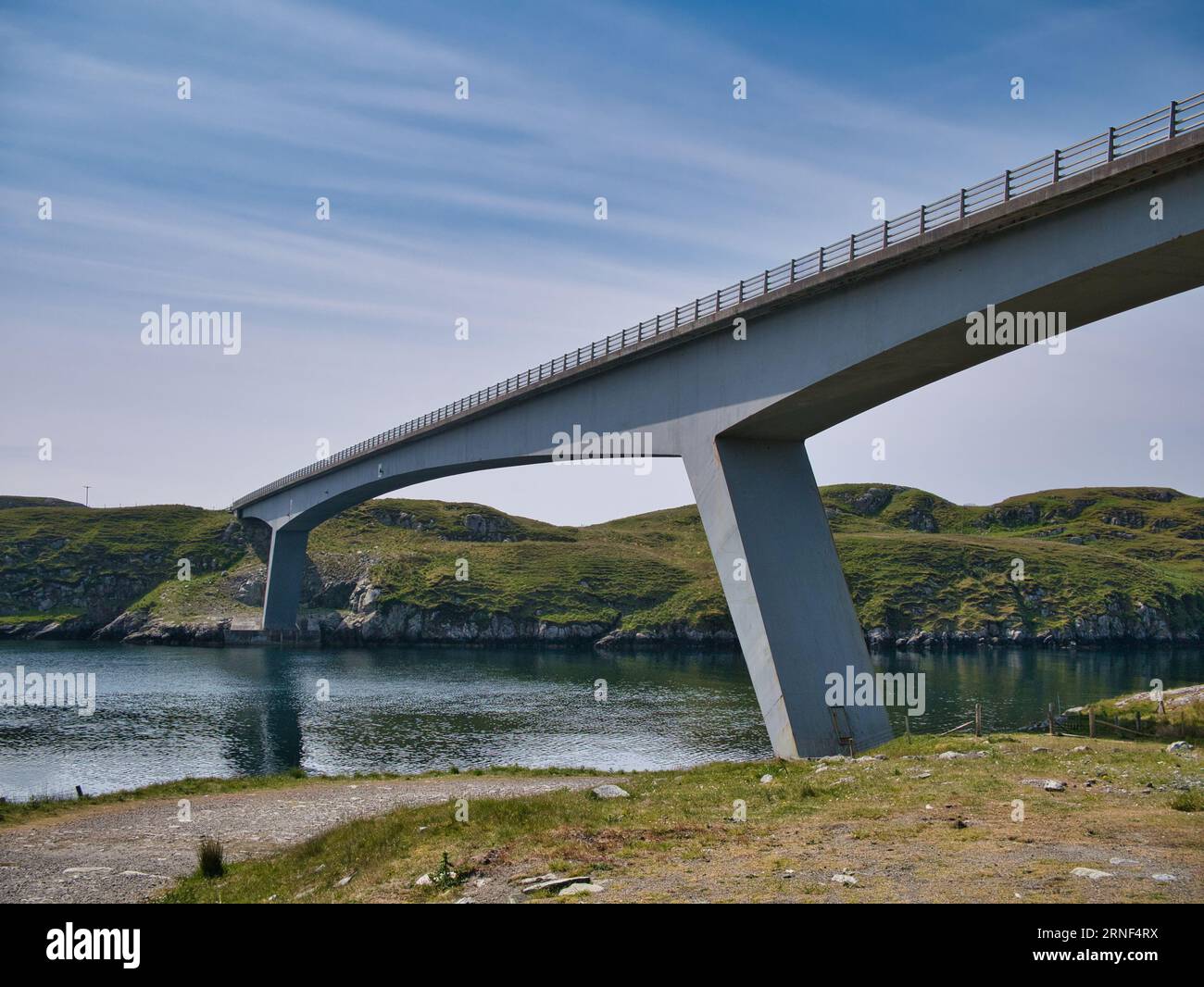 Scalpay Bridge, designed by Crouch Hogg Waterman and built by Edmund ...
