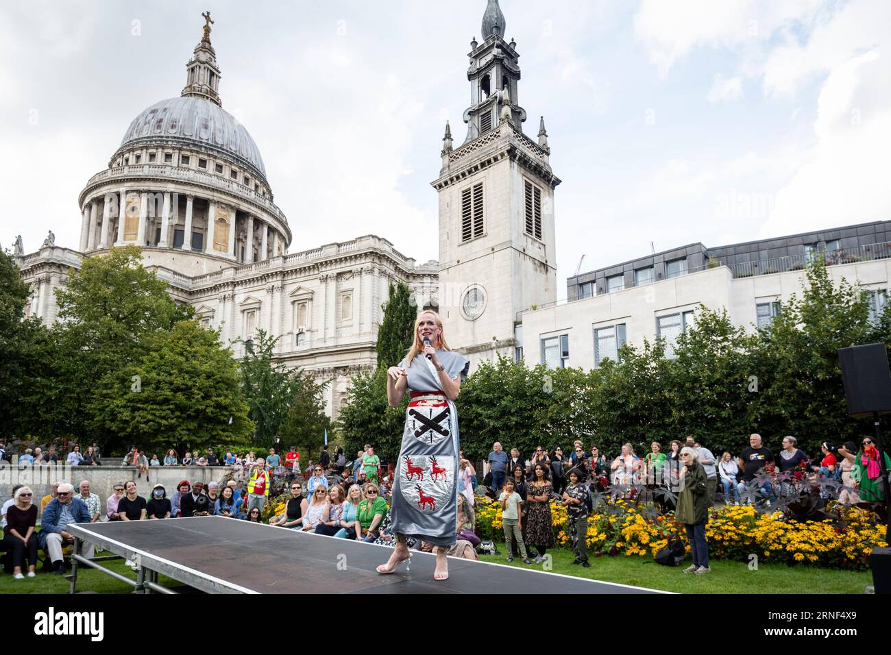London, UK. 1 September 2023. Kit Green on the catwalk of ‘1133’, their ...