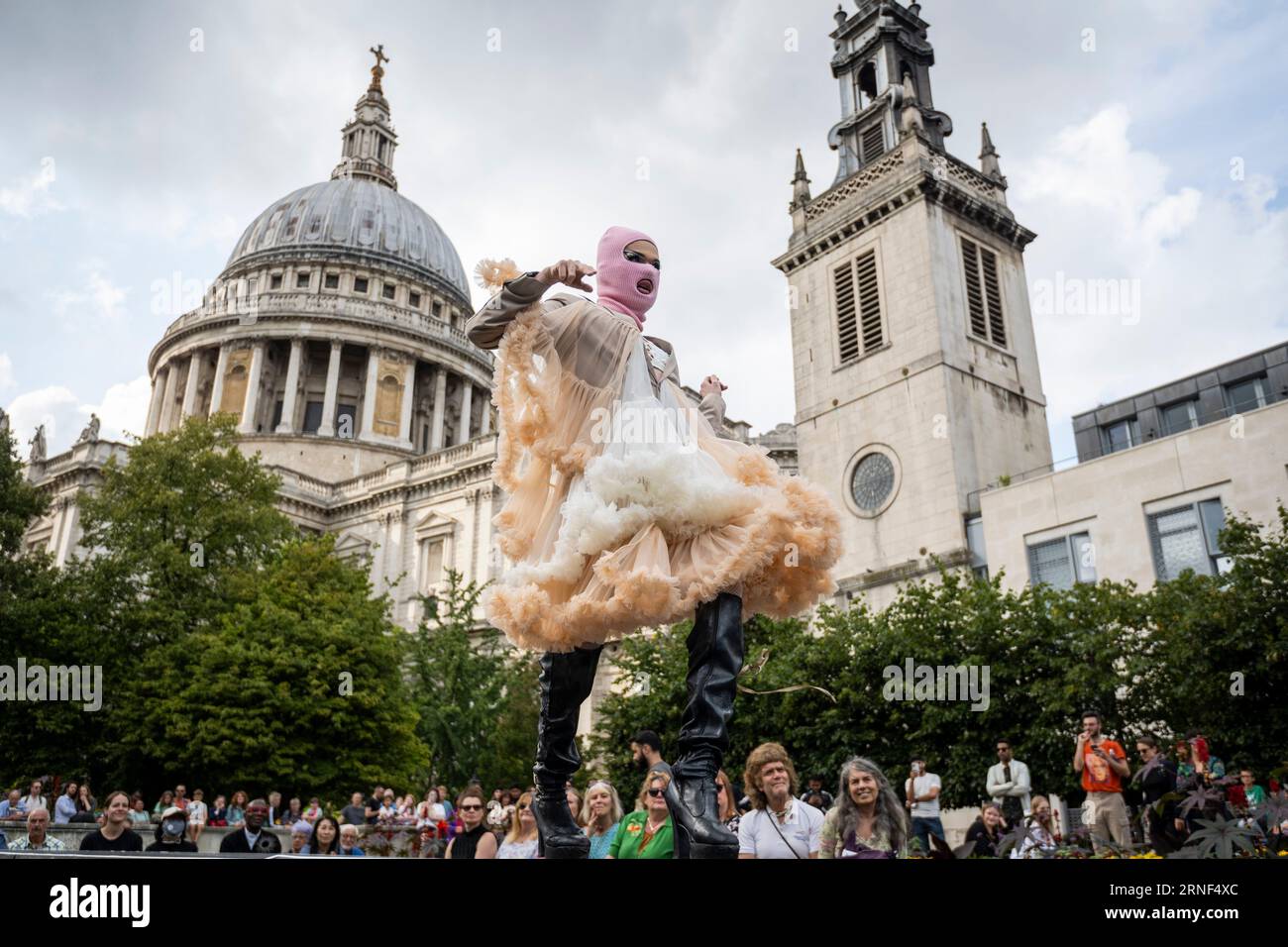 London, UK. 1 September 2023. A model on the catwalk at ‘1133’, an ...
