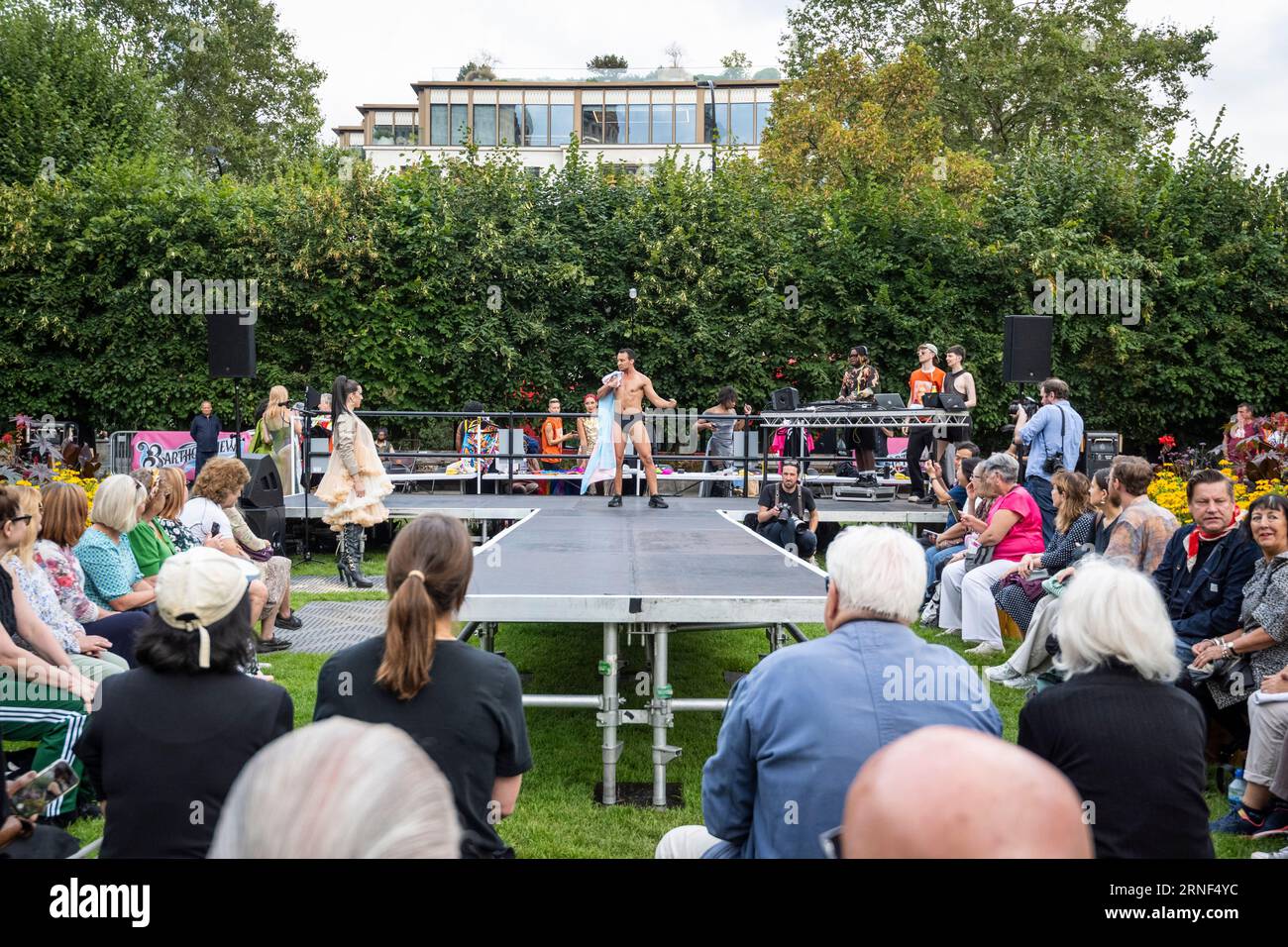 London, UK. 1 September 2023. A model on the catwalk at ‘1133’, an ...
