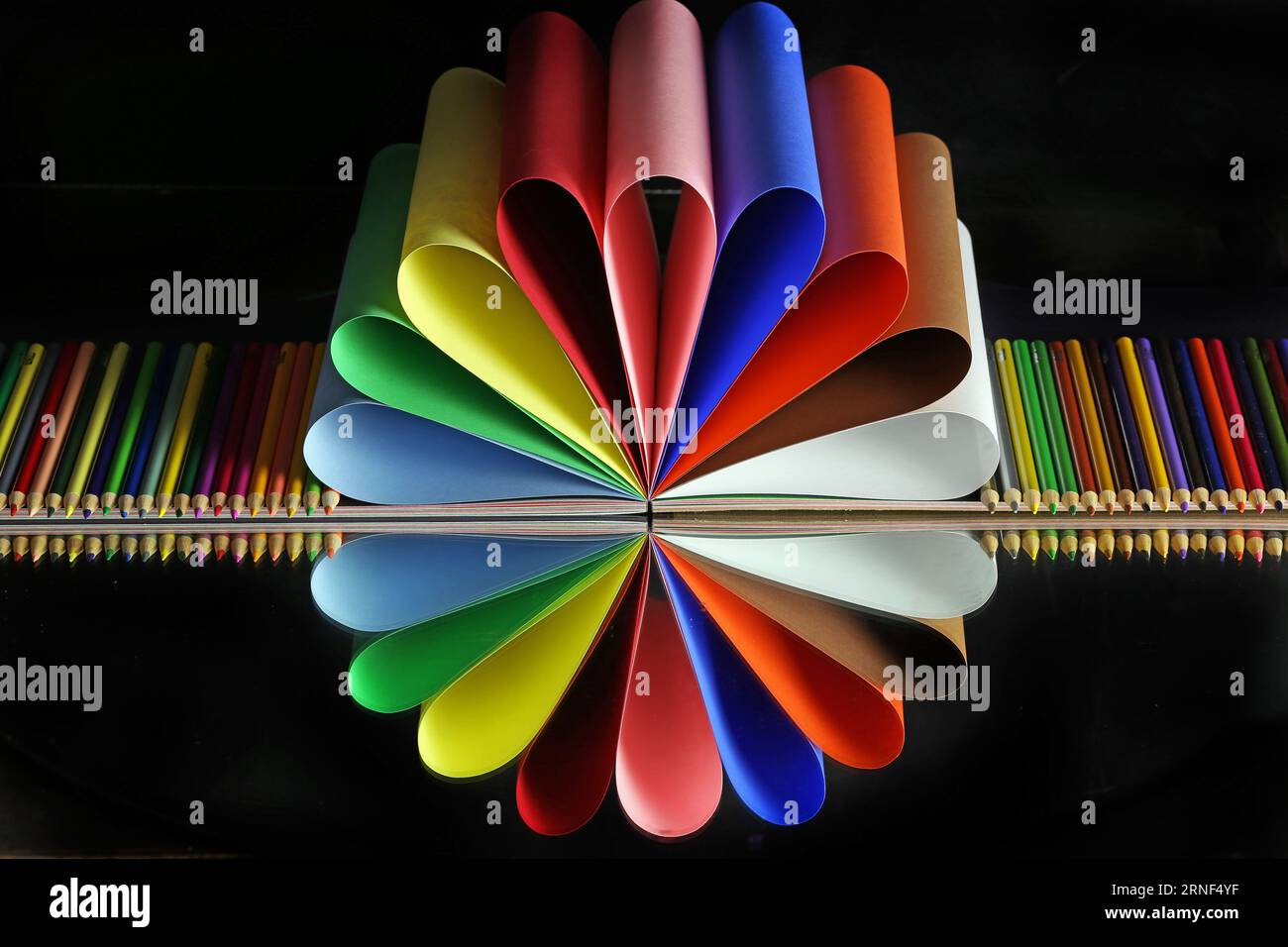 Abstract folded paper hi-res stock photography and images - Alamy
