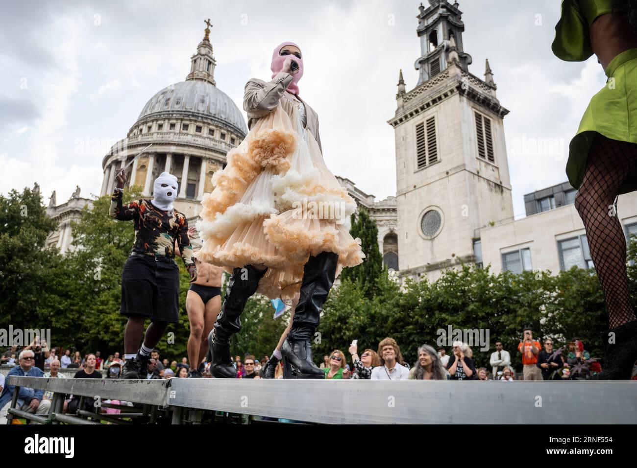 London, UK. 1 September 2023. Models on the catwalk at ‘1133’, an ...