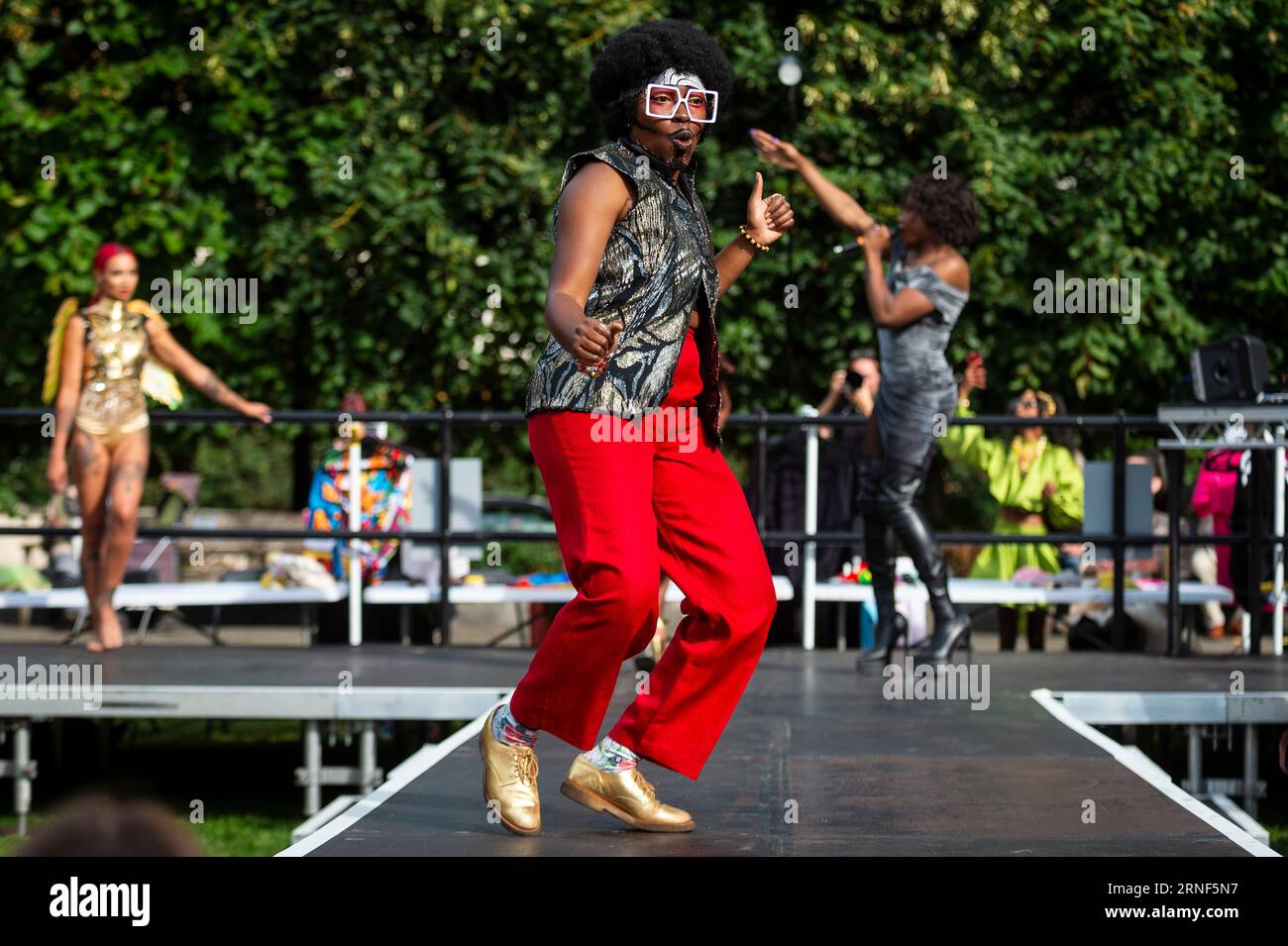 London, UK. 1 September 2023. A model on the catwalk at ‘1133’, an ...