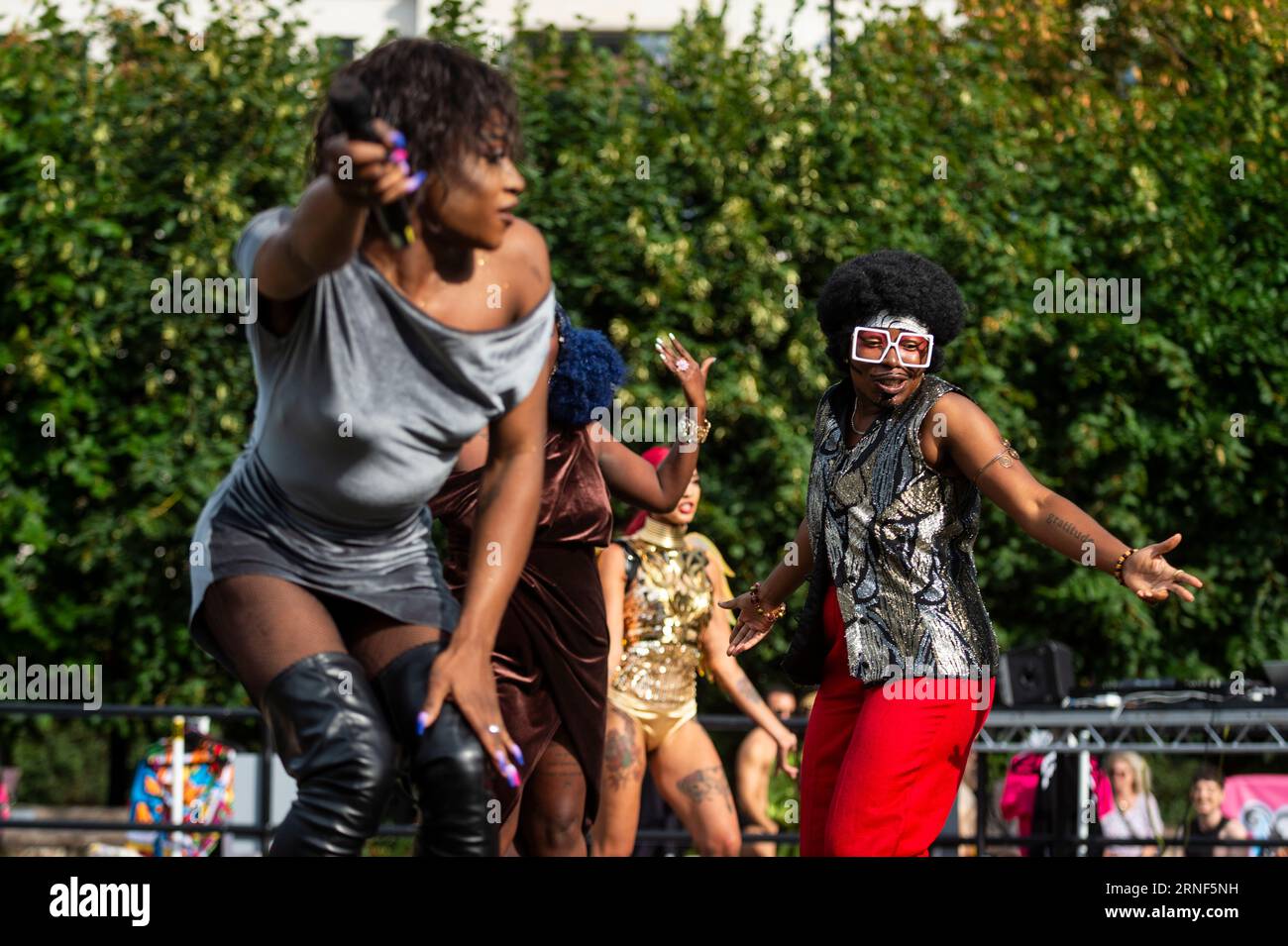 London, UK. 1 September 2023. Models on the catwalk at ‘1133’, an ...