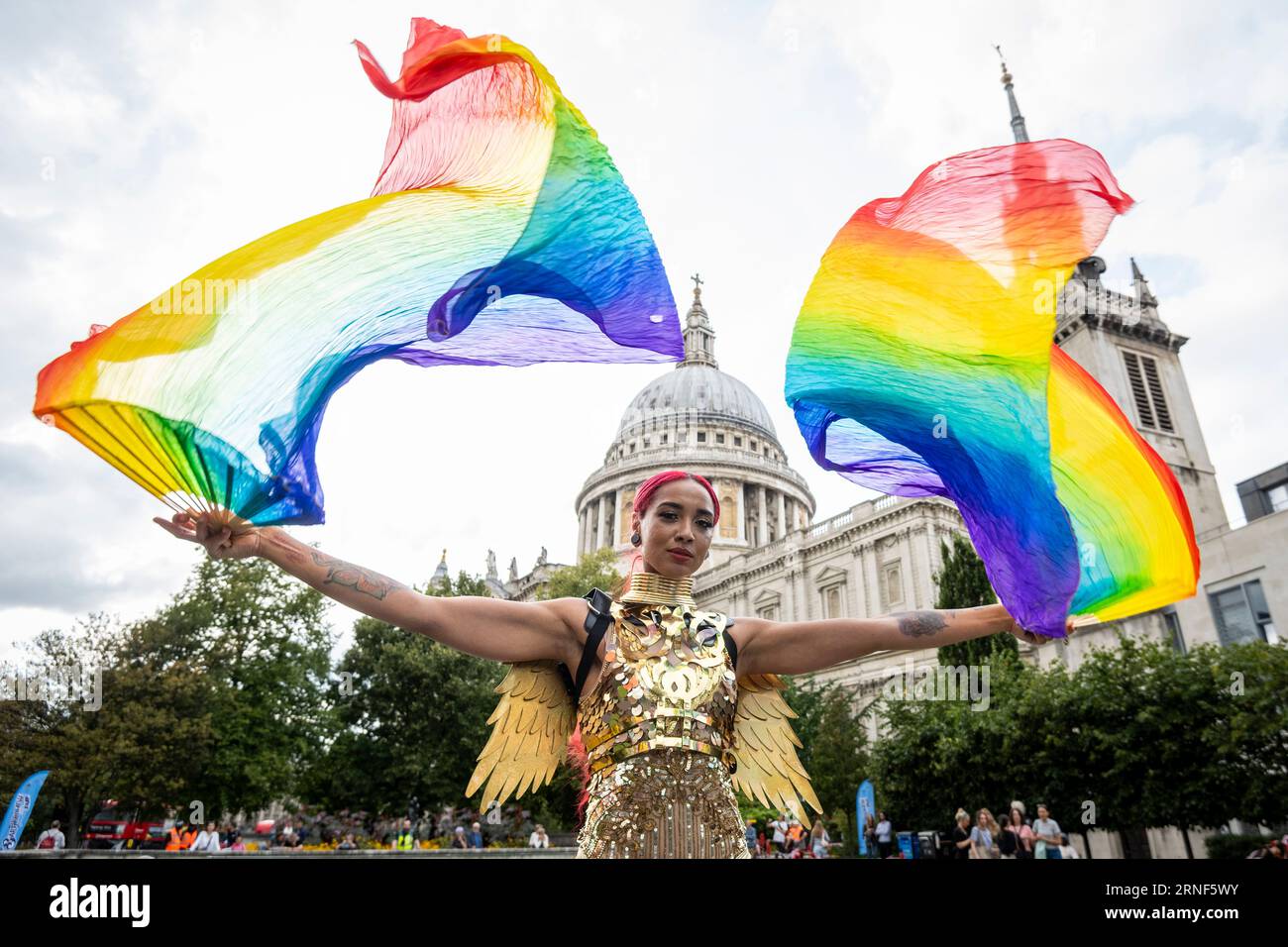 London, UK. 1 September 2023. A model on the catwalk at ‘1133’, an ...