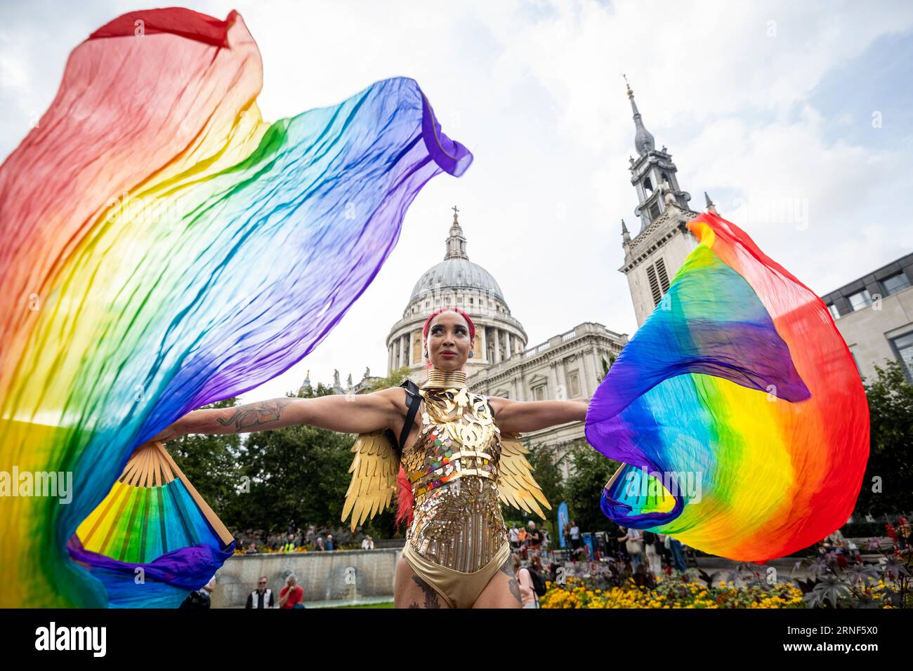 London, UK. 1 September 2023. A model on the catwalk at ‘1133’, an ...